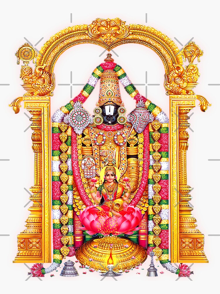 "Lord Bala ji and Goddess Shri Dhan Lakshmi mata ji" Sticker for Sale ...