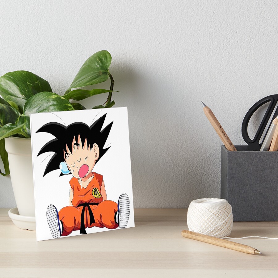 "Kid Goku Sleeping" Poster for Sale by BrCNTC | Redbubble