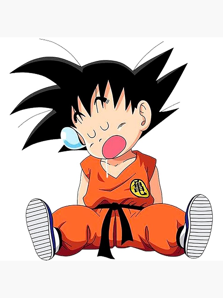 "Kid Goku Sleeping" Poster for Sale by BrCNTC | Redbubble