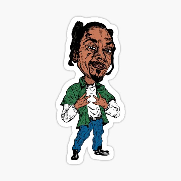"snoop dogg" Sticker by cwbbarry | Redbubble