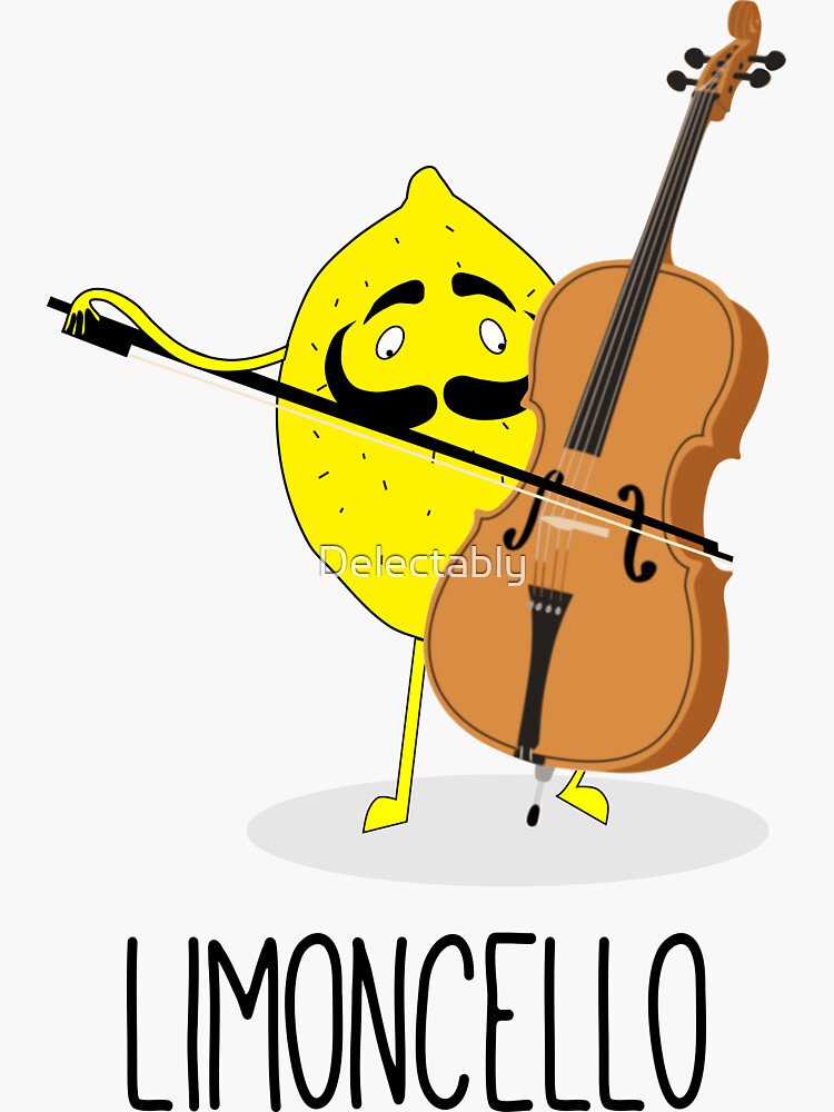 "Lemon Cello make limoncello" Sticker for Sale by Delectably | Redbubble