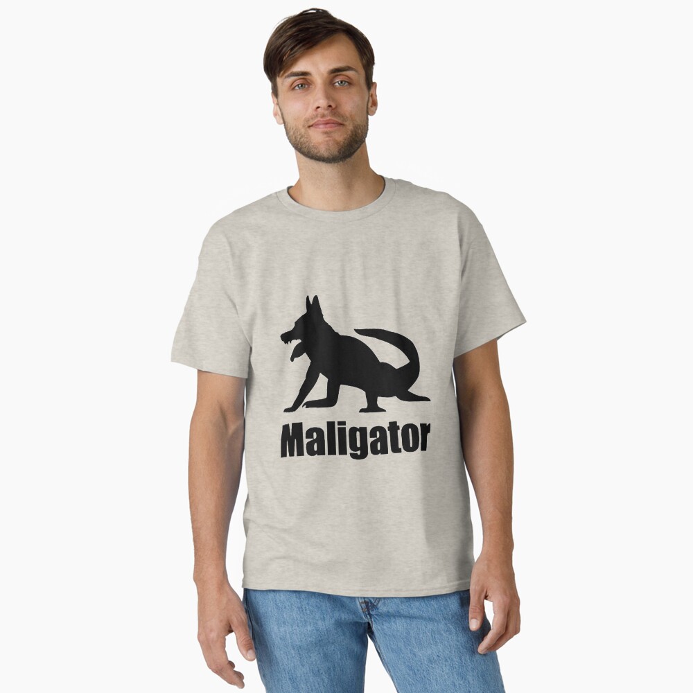 "Maligator silhouette" Sticker for Sale by mancavemerch | Redbubble