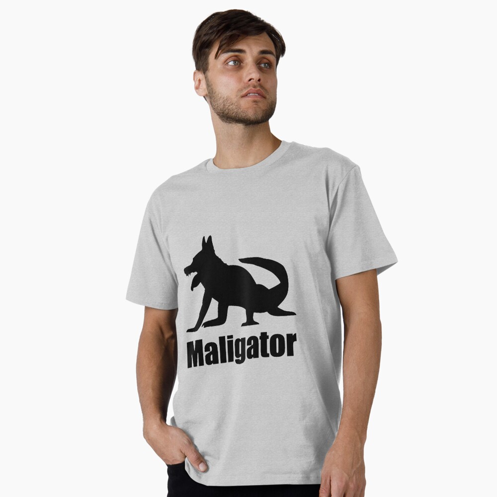 "Maligator silhouette" Sticker for Sale by mancavemerch | Redbubble