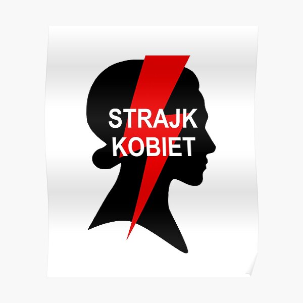 "STRAJK KOBIET - POLEN FRAUENPROTEST" Poster von MagicBoutique | Redbubble