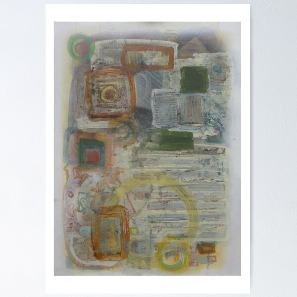 "'Strata' Acrylic on board 2020" Poster for Sale by timothybeighton ...