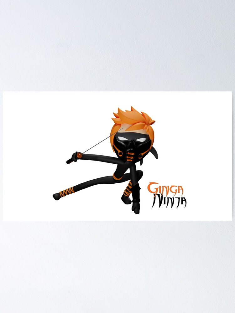 "Ginga Ninja Hero Landing" Poster by GingaNinjaStore | Redbubble