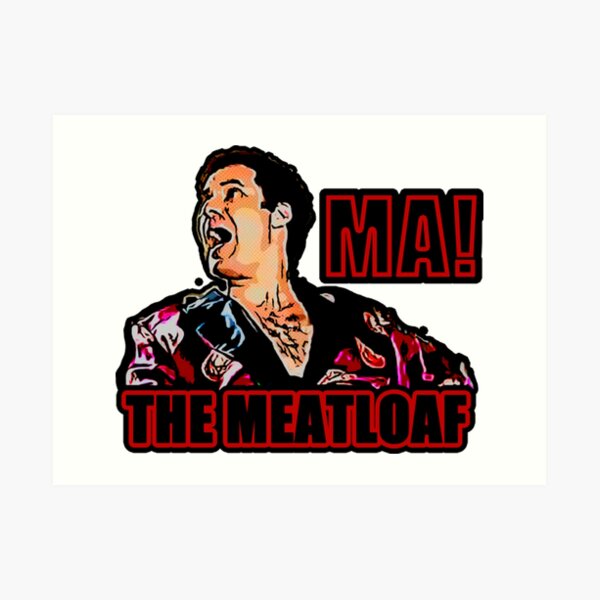 Meatloaf Wall Art | Redbubble
