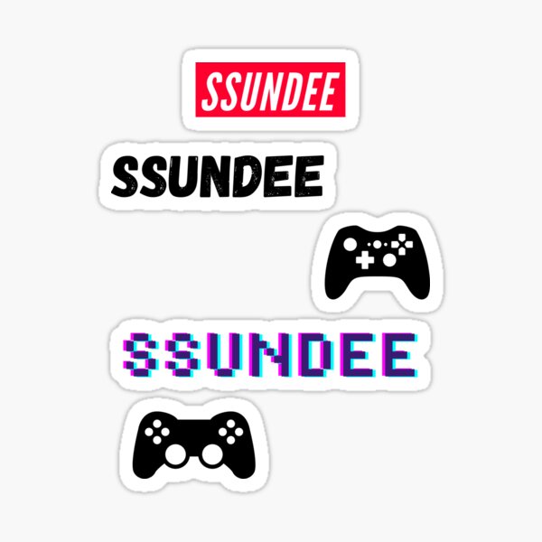 Ssundee Stickers | Redbubble
