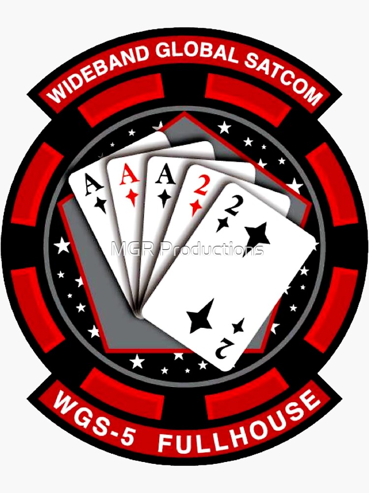 "WGS-5 (Full House) Program Logo" Sticker for Sale by Quatrosales ...