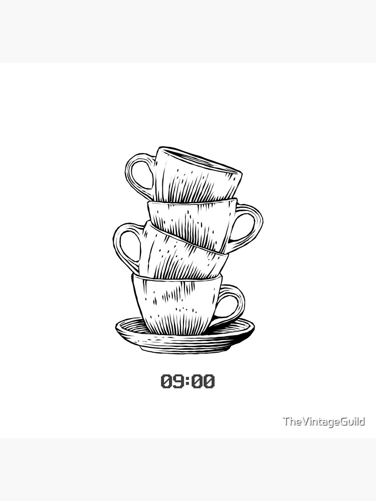 My Desk At 9am Only 4 Cups Of Coffee Poster By TheVintageGuild my-desk-at-9am-only-4-cups-of-coffee-poster-by-thevintageguild