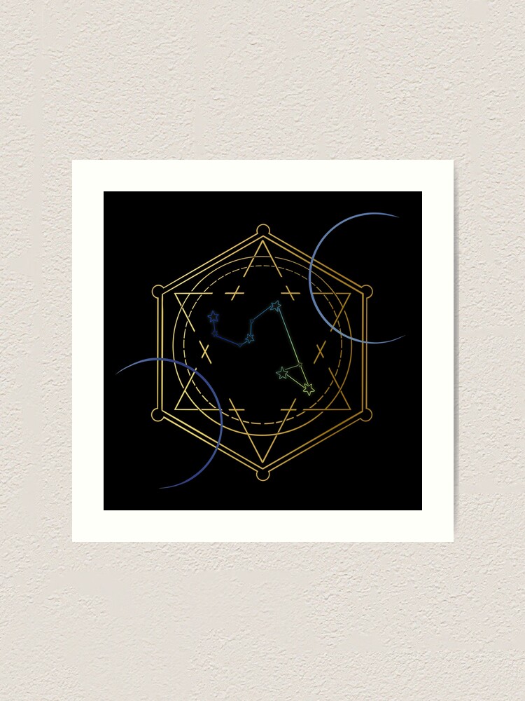 "Leo zodiac celestial theme - Leo constellation - Star sign - sacred ...