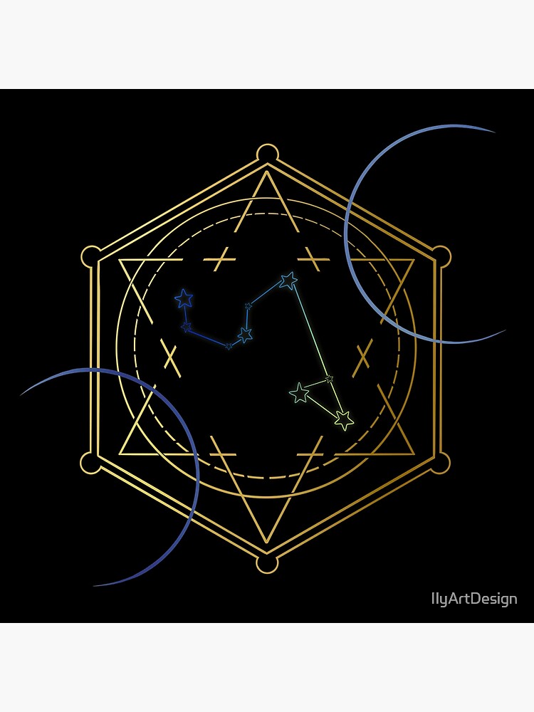"Leo zodiac celestial theme - Leo constellation - Star sign - sacred ...