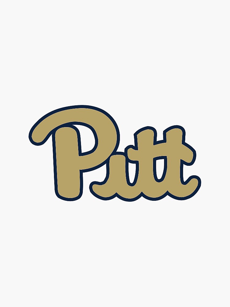 "Pitt" Sticker for Sale by abbybook | Redbubble