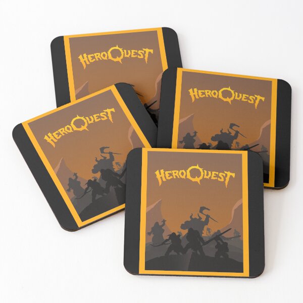 "HeroQuest - Board Games - Minimalist Travel Poster Style - Board Game ...