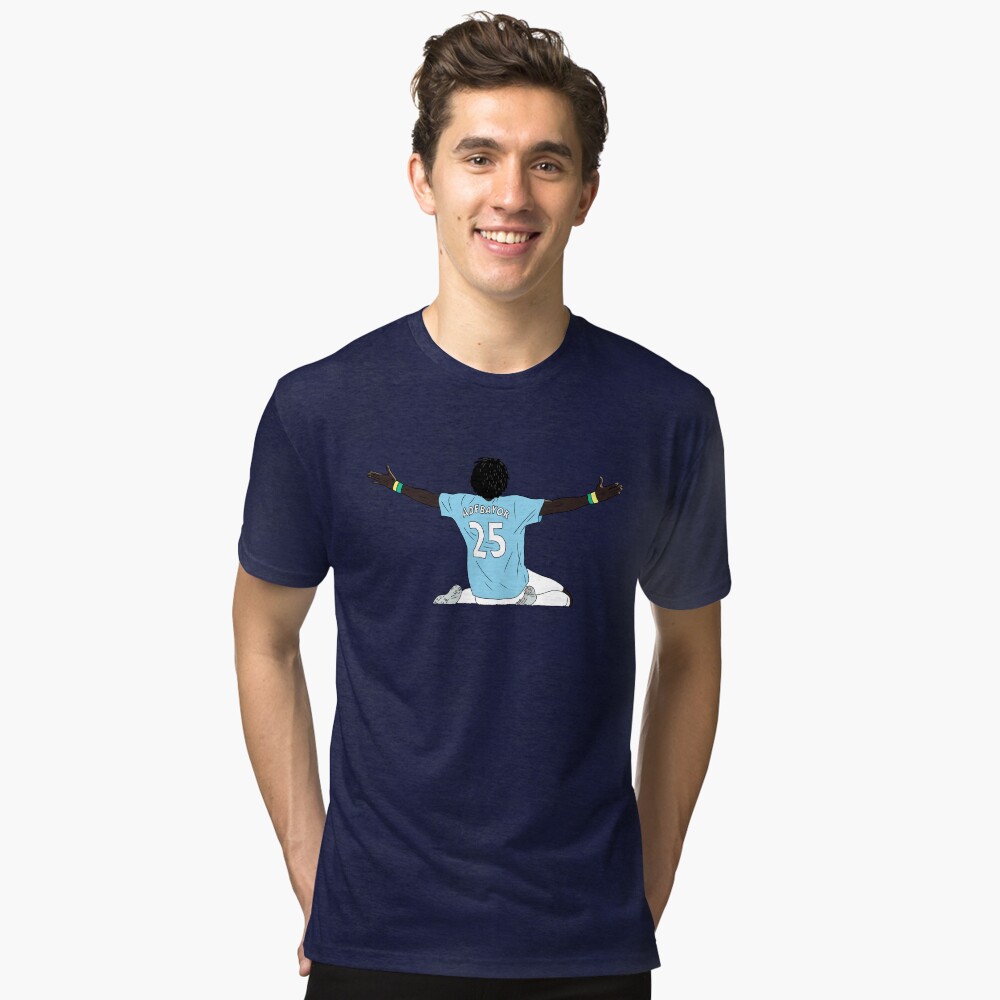 "Manchester City Adebayor Celebration " Poster for Sale by thebcarts ...