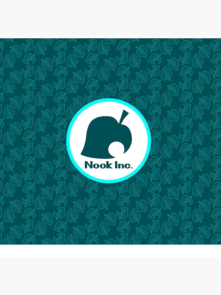 "Nook Inc. Pattern & Logo" Poster for Sale by AnimieCrossy | Redbubble