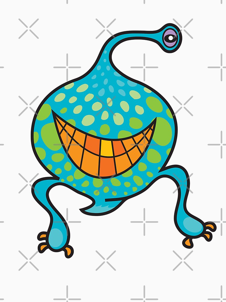 "Mr. Blob One Eye Green Cartoon Alien" Pullover Hoodie for Sale by ...