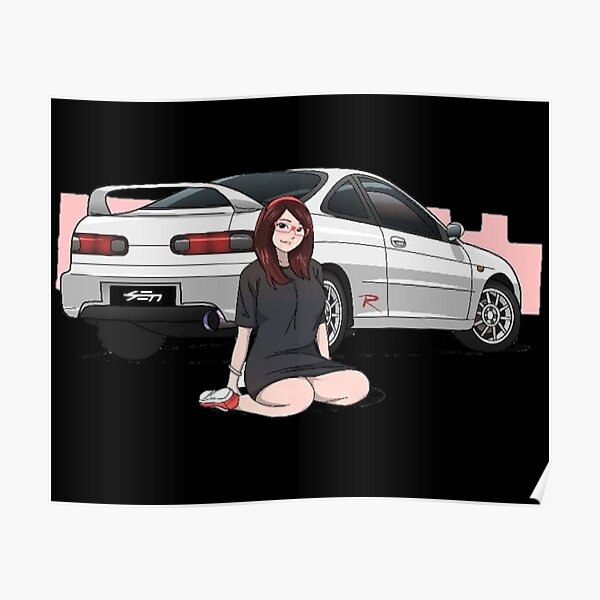 "Integra Type R" Poster for Sale by ApexGrinch | Redbubble
