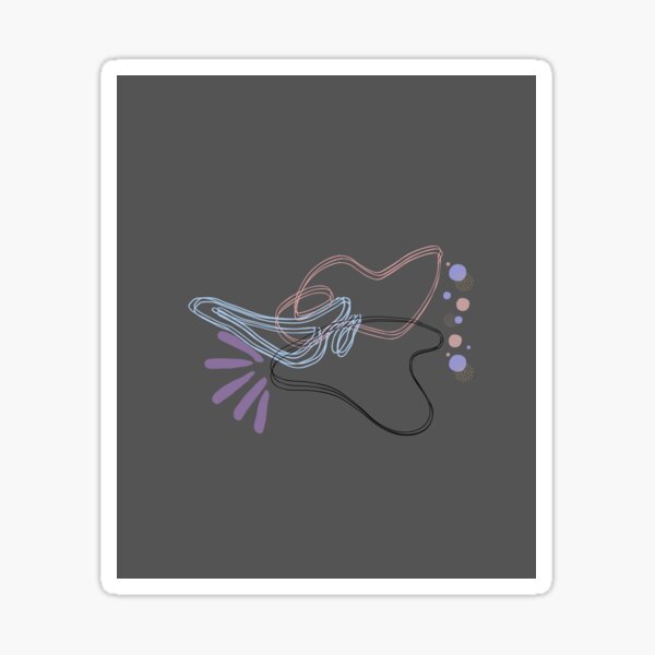 "Classy Line Art" Sticker by Quadghouls | Redbubble