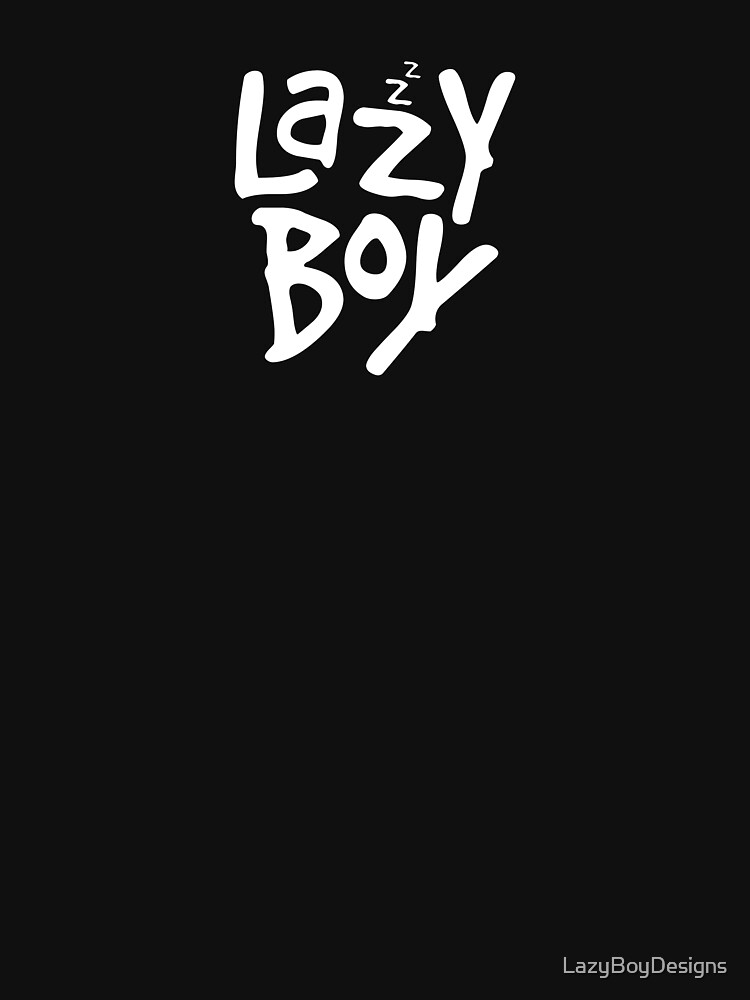 "Lazy Boy Logo" T-shirt for Sale by LazyBoyDesigns | Redbubble ...