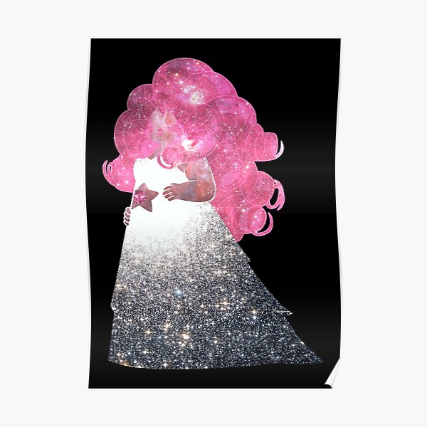 "Rose Quartz" Poster for Sale by Elyssiel | Redbubble
