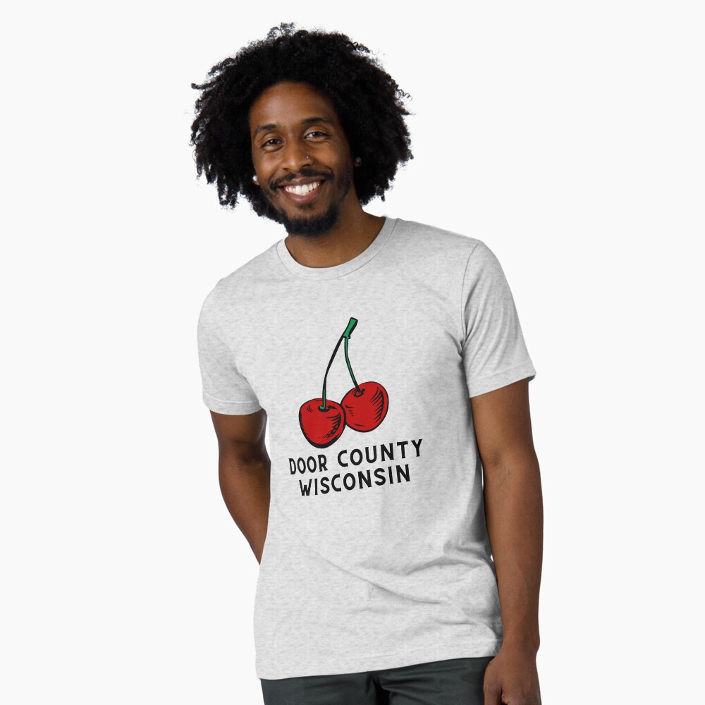 "Pop Art Door County Wisconsin Cherries Cherry Graphic Design Lake ...