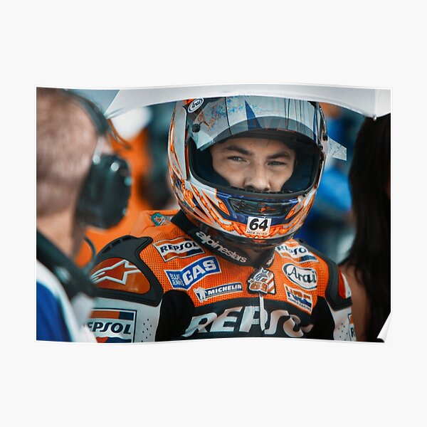 "Nicky Hayden" Poster by dabowphoto | Redbubble