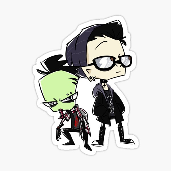 "ZADR Emo Kids" Sticker for Sale by OG-ReynaRuina | Redbubble