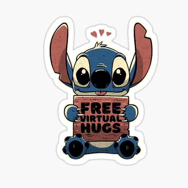 "Free Virtual Hugs " Sticker by Healthylife1990 | Redbubble