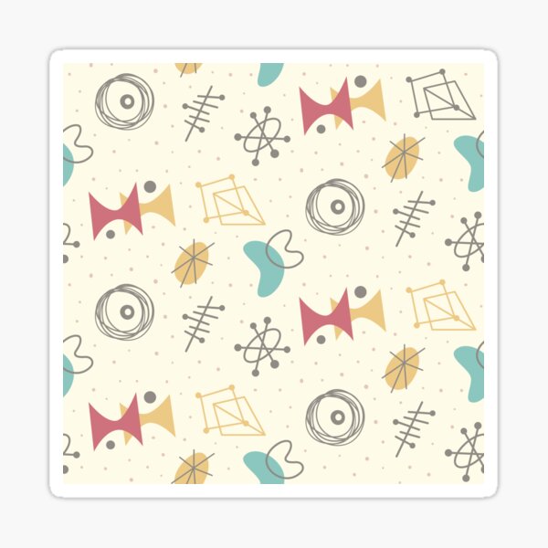 "Mid Century Modern MCM Calder" Sticker for Sale by kwillhoite | Redbubble