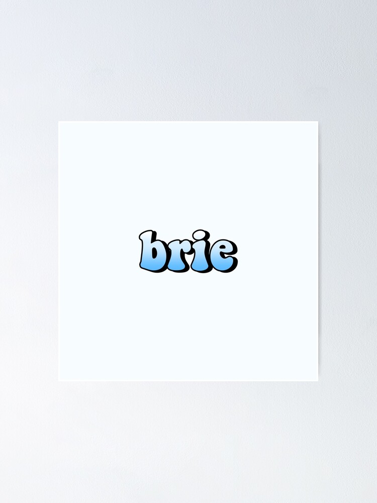 "aesthetic pastel blue gradient brie name" Poster for Sale by STAR10008 ...