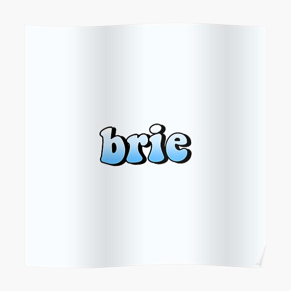 "aesthetic pastel blue gradient brie name" Poster for Sale by STAR10008 ...