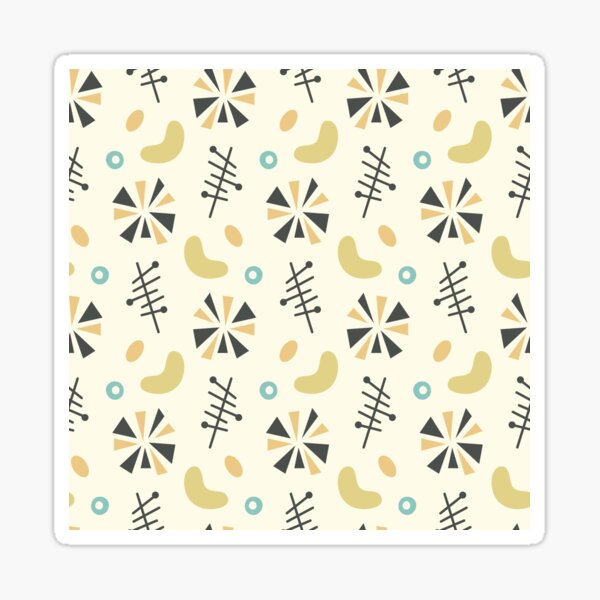 "Mid Century Modern MCM Antennae" Sticker for Sale by kwillhoite ...