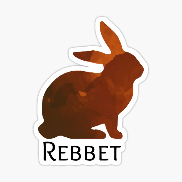 "Rebbit design for redbubble" Sticker by Sachinesvaniya | Redbubble
