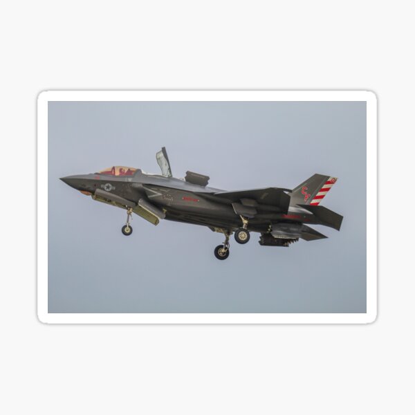"USMC F-35 " Sticker for Sale by MarkHillier20 | Redbubble