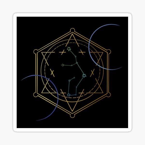 "Virgo zodiac celestial theme - Virgo constellation - Star sign ...