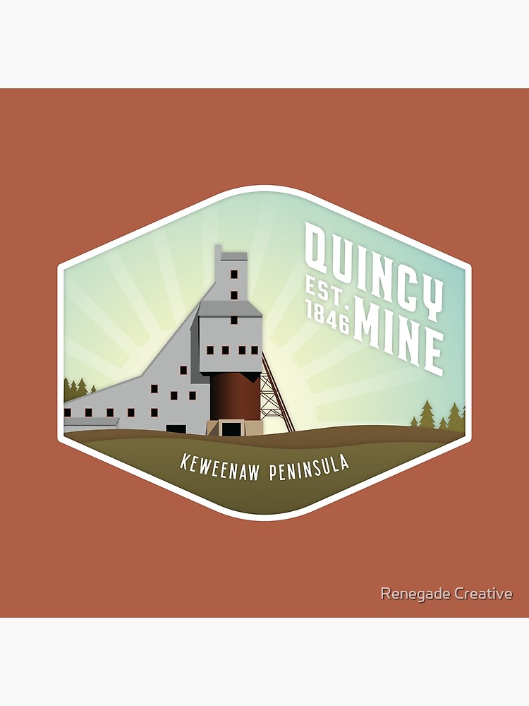 "Quincy Mine" Art Print for Sale by RenegadeCreate | Redbubble