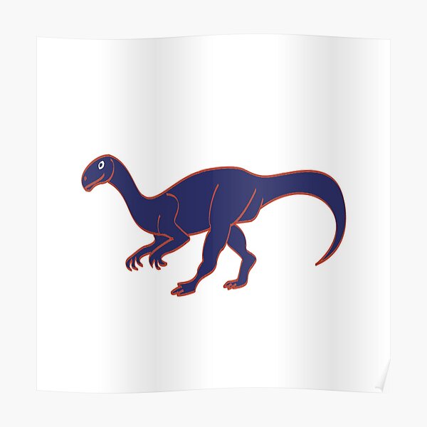 "Derpy Velociraptor" Poster for Sale by marieofroumania | Redbubble