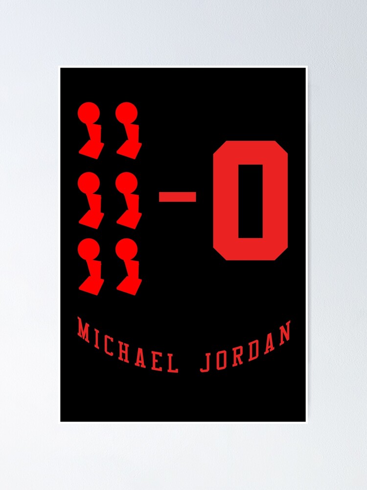 "Michael Jordan Titles" Poster for Sale by quieltin | Redbubble