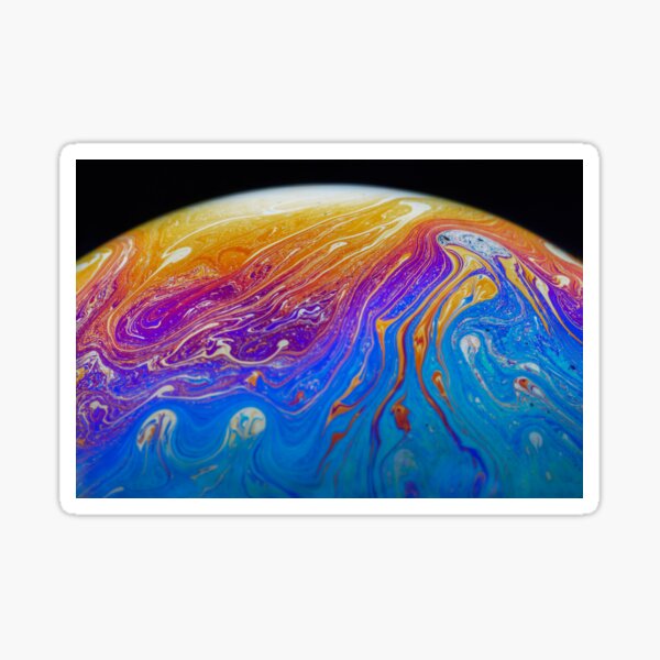 "Soap Bubble Close Up" Sticker by philippemx | Redbubble