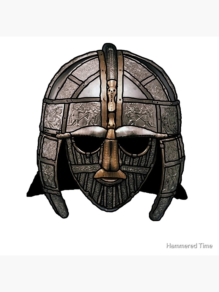 "Sutton Hoo Helmet" Poster by burntwolf27 | Redbubble