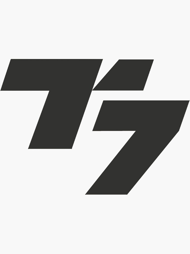 "T7" Sticker for Sale by LeMaxBleu | Redbubble