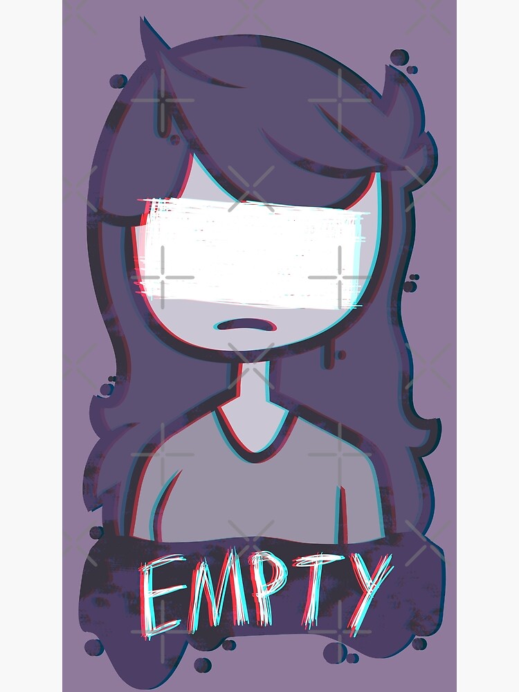 "Jaiden Animations EMPTY Graffiti" Poster by M106 | Redbubble