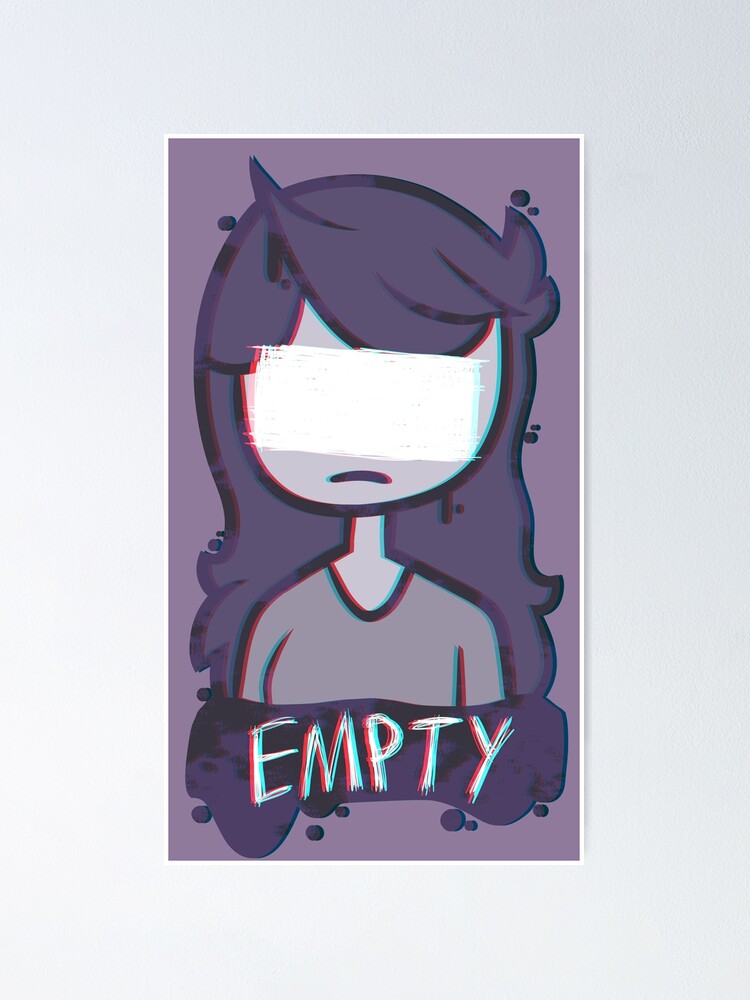 "Jaiden Animations EMPTY Graffiti" Poster by M106 | Redbubble