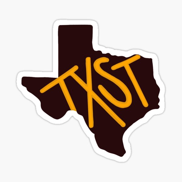 "Texas State University Sticker" Sticker for Sale by PeachyPiecesCo ...
