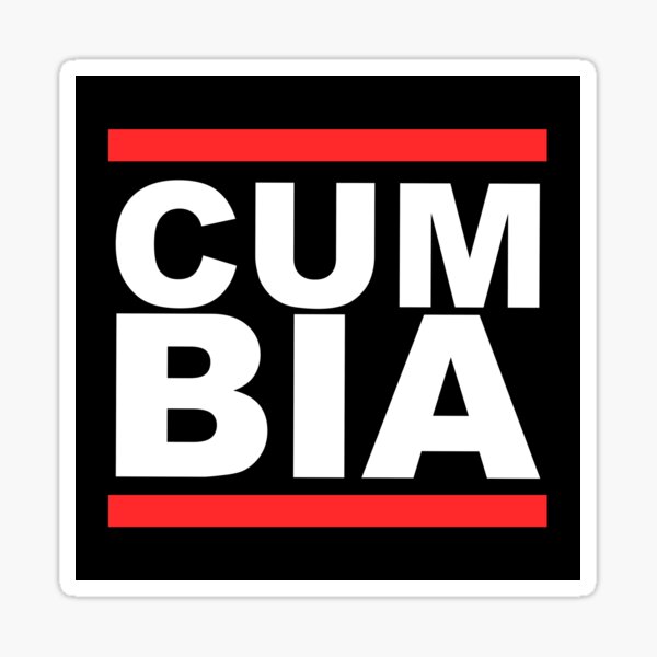 "CUMBIA chicharrera latin reggaeton folk sound" Sticker for Sale by ...