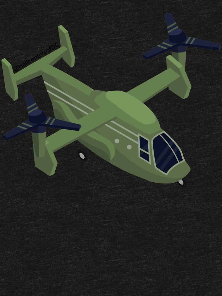"V22 Osprey" Tri-blend T-Shirt for Sale by HelicoptersofDC | Redbubble