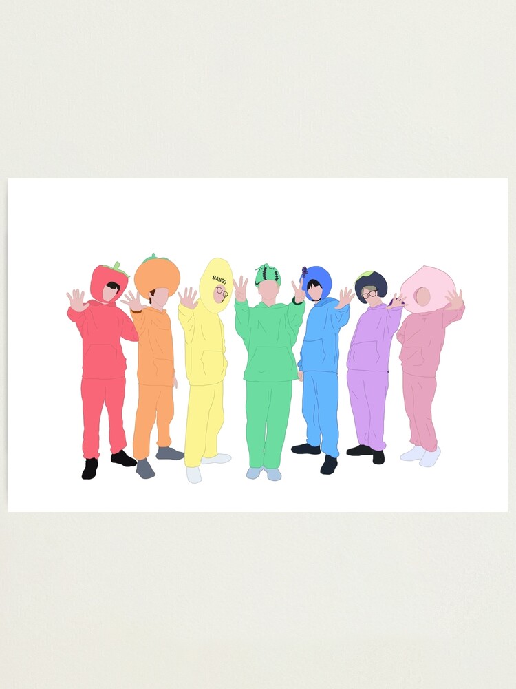 "ENHYPEN as Fruits in Chamber 5" Photographic Print by enhypening ...