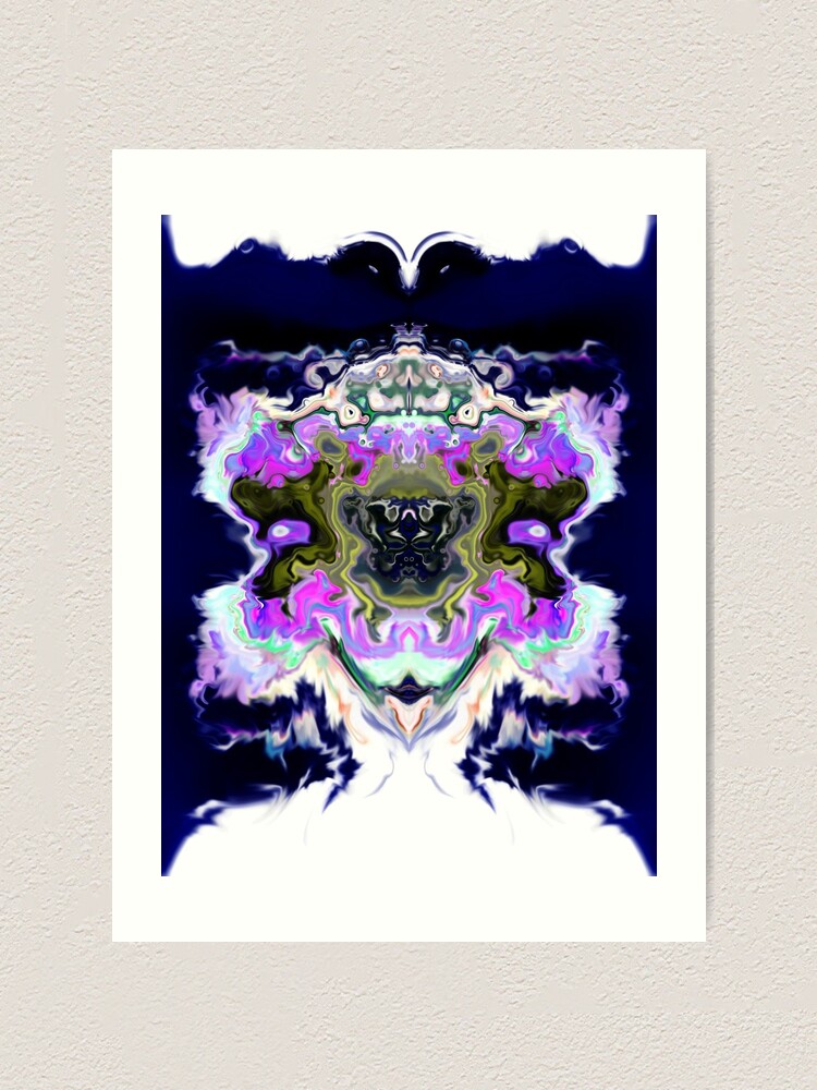 "Insane Alien Face" Art Print for Sale by CEL-Designs | Redbubble