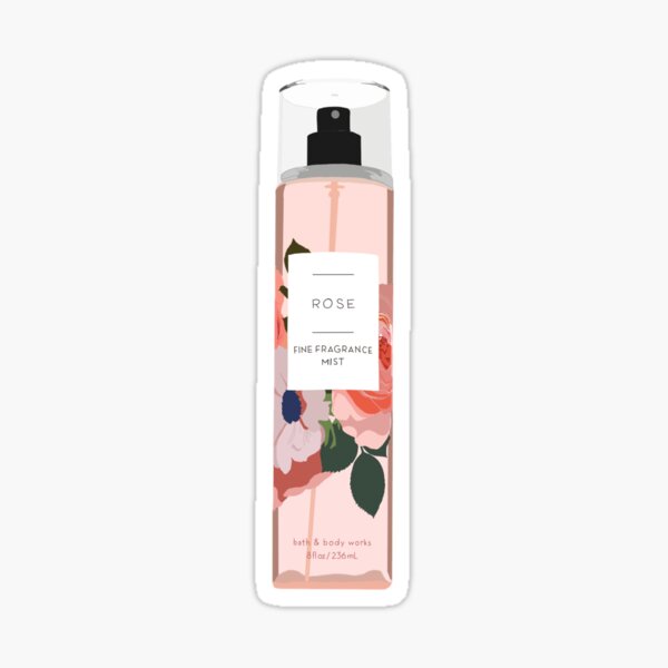 "Bath and Body Works - Rose" Sticker for Sale by aimsdesign | Redbubble